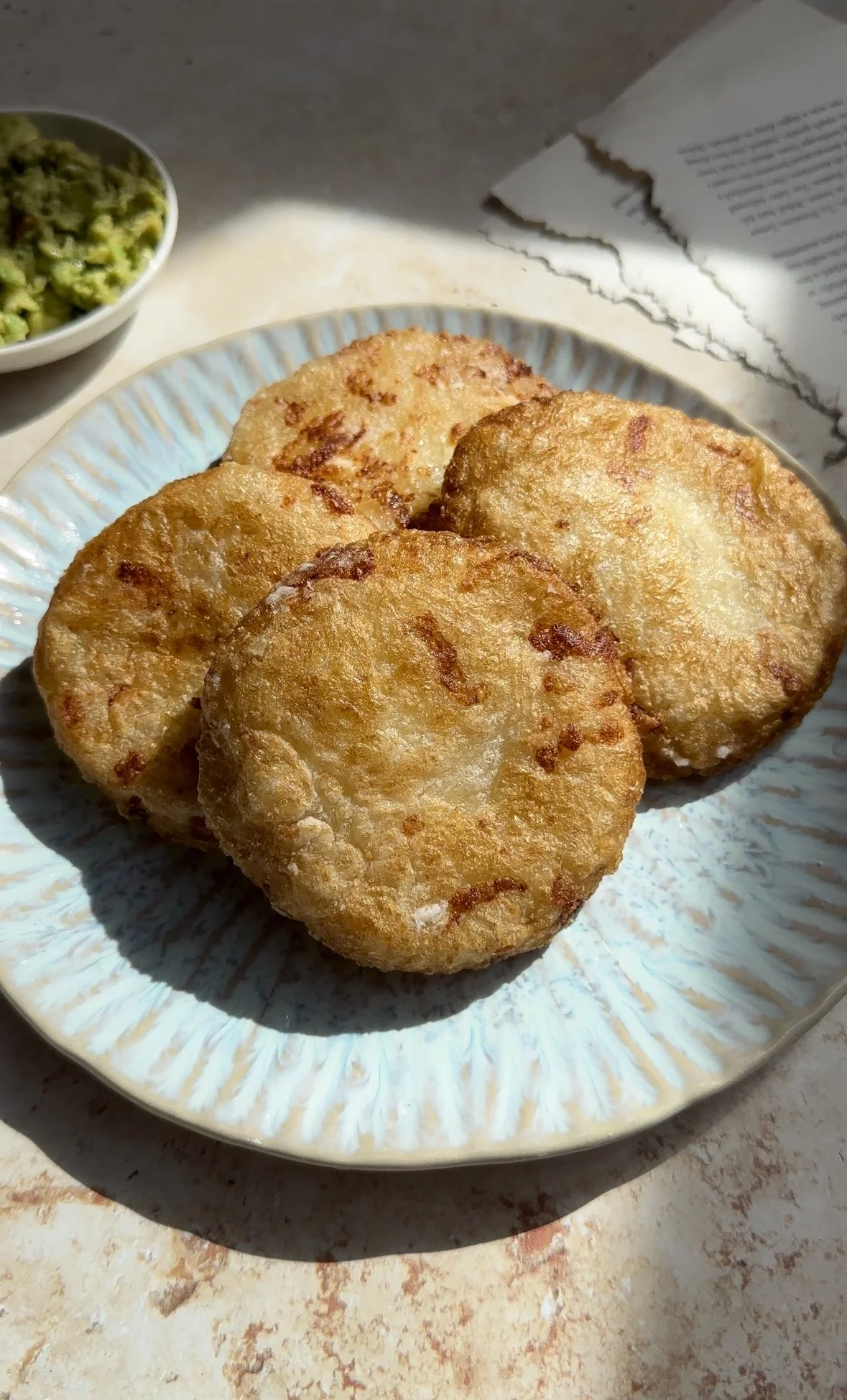 Cheesy yuca arepas — Truffle&Egg recipes