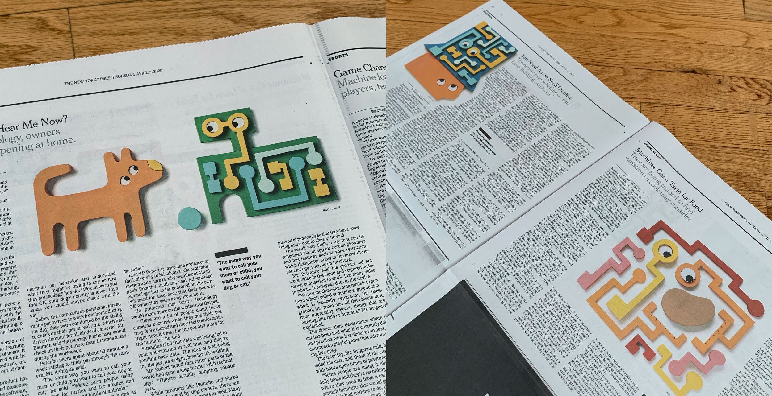 New York Times - Artificial Intelligence — Todd St. John New York Times - Artificial Intelligence — Todd St. John