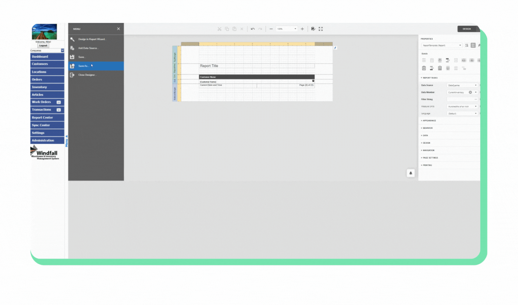 Introducing HQ Warehouse's new report designer — MoveHQ Moving ...