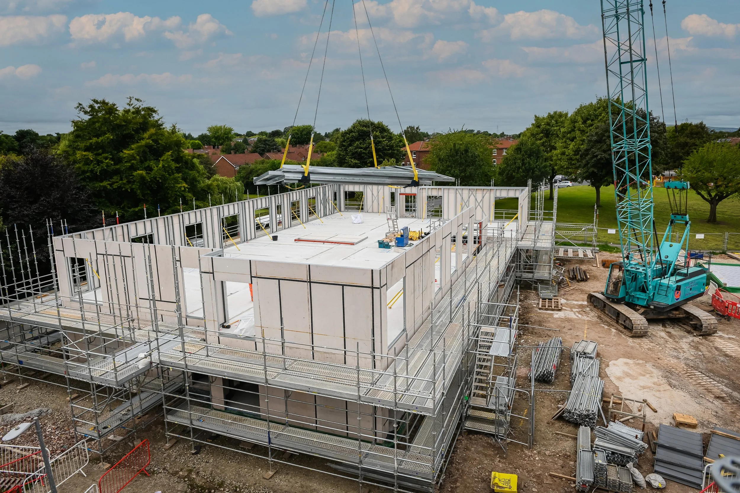 Off-site framing — Mansell Building Solutions