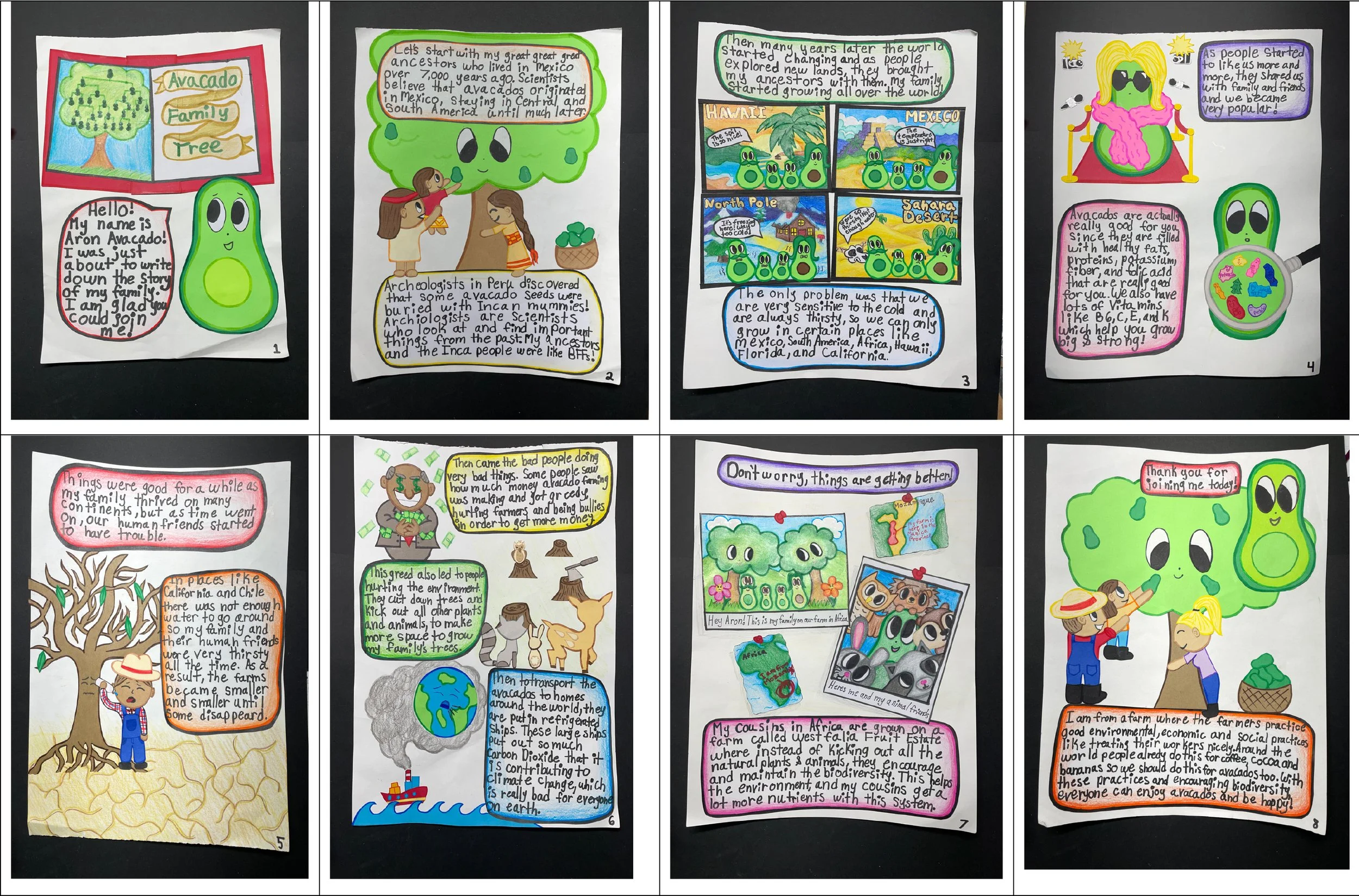 Photosynthesis Comic Strip Examples