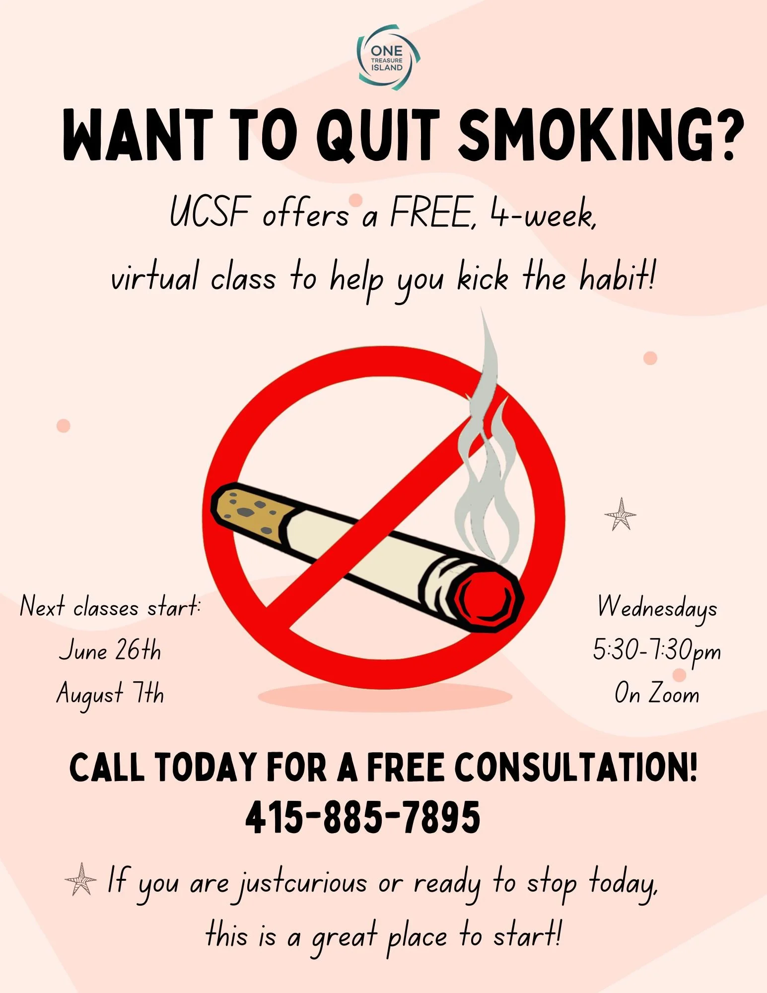 Weekly Outreach — One Treasure Island