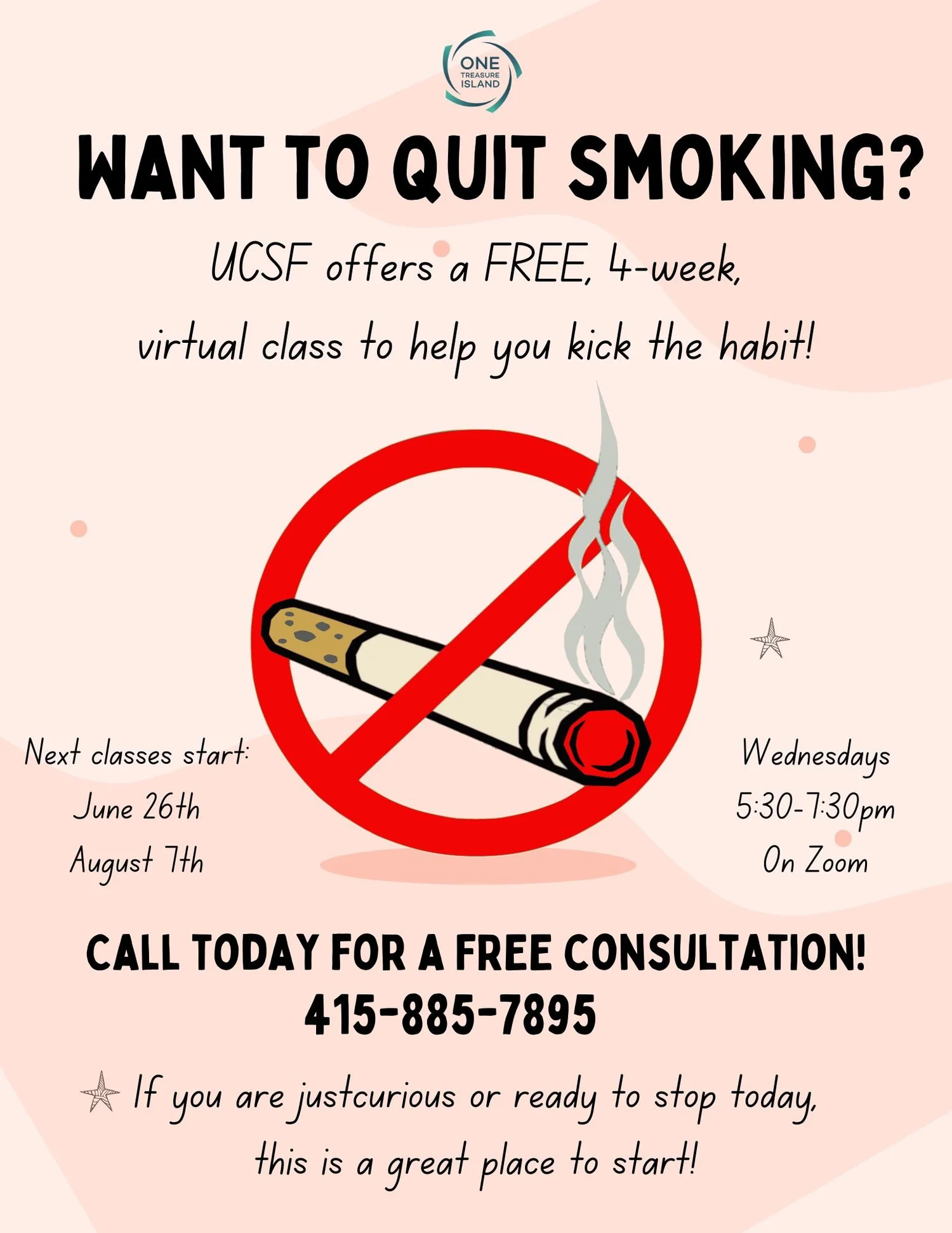 Weekly Outreach — One Treasure Island