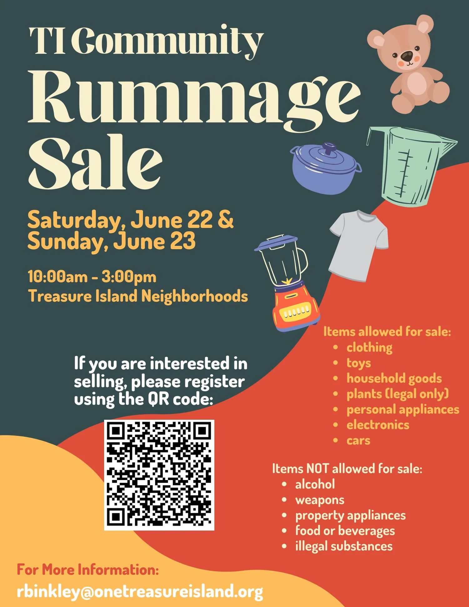 Weekly Outreach — One Treasure Island