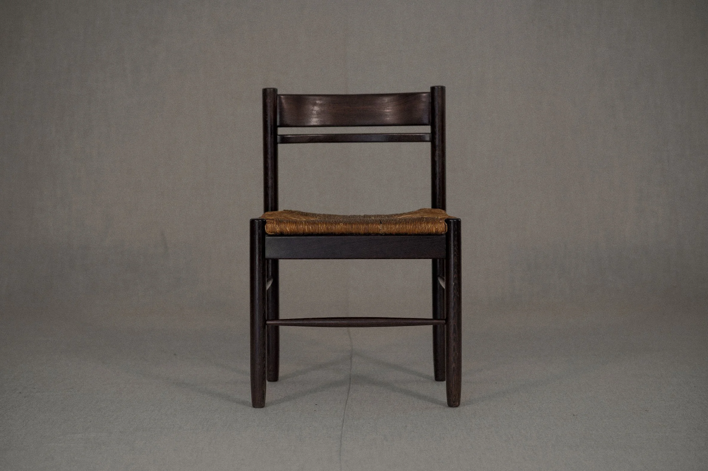 Wengé wooden dining chairs — (RE)APPROVED