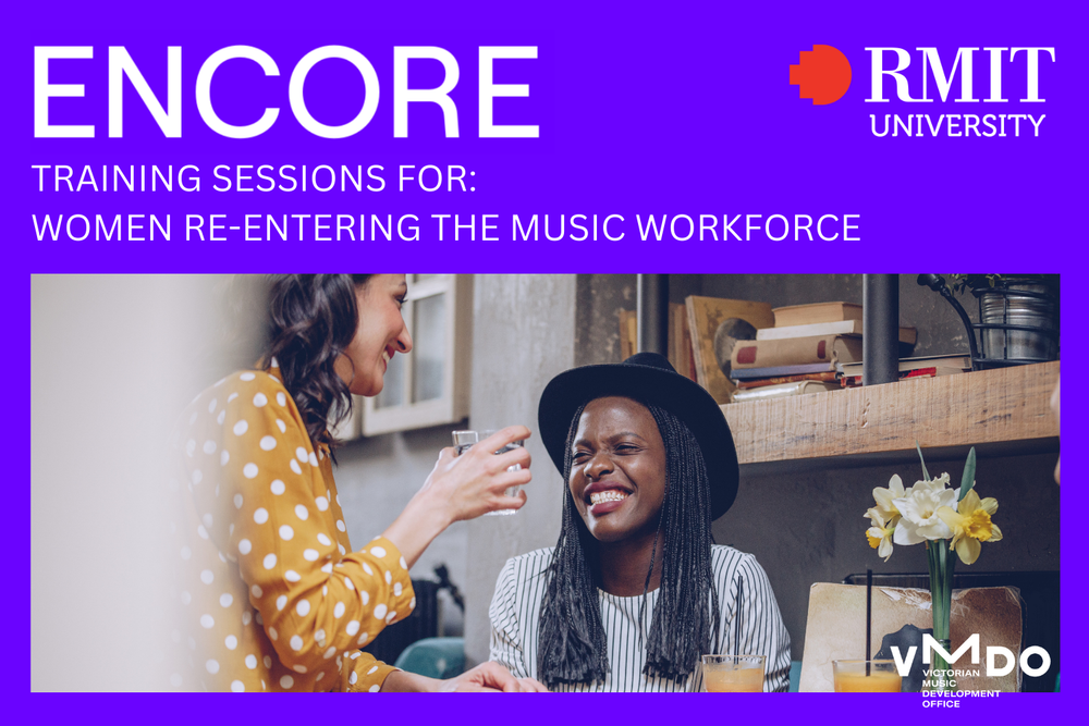 Encore Report and Training: Support Women Re-entering the Music Workforce