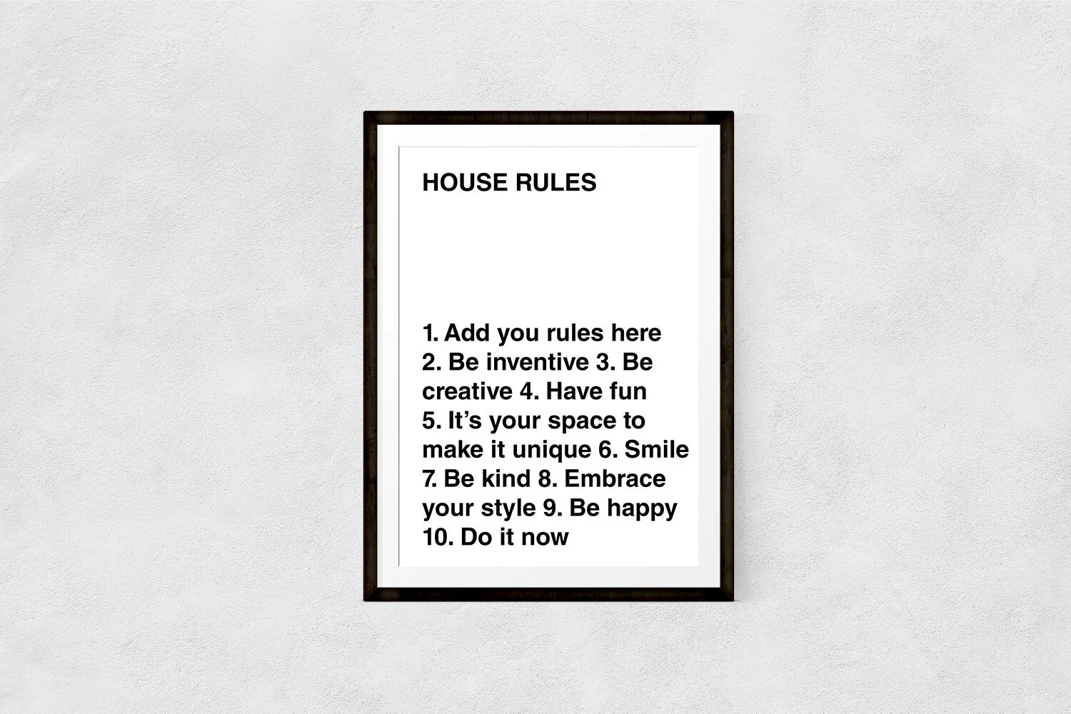 House Rules — The Native State