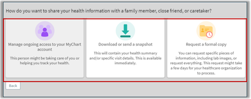 MyChart Youth Proxy Access