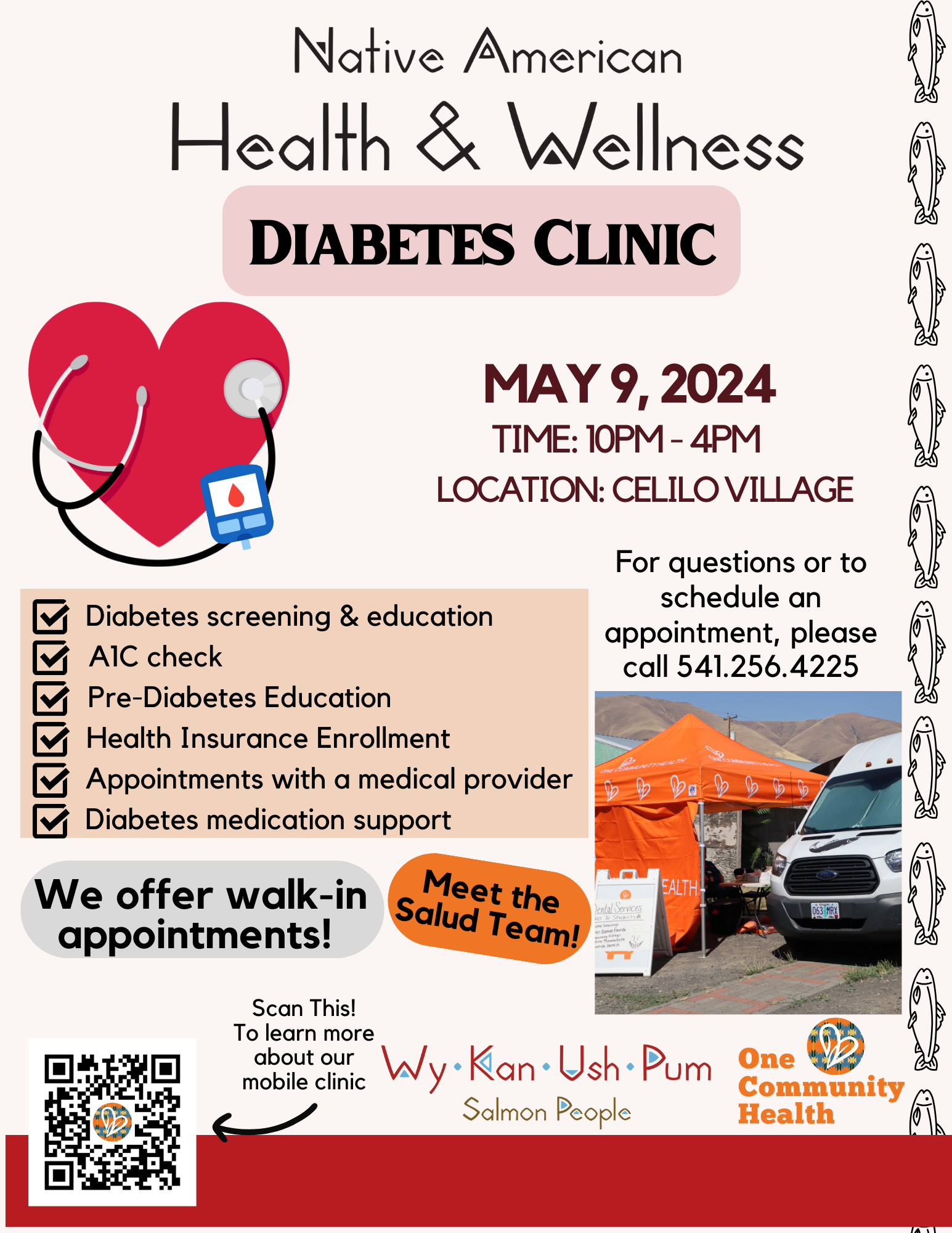Salud Diabetes Clinic at Celilo Village | WY-KAN-USH-PUM Mobile Medical ...