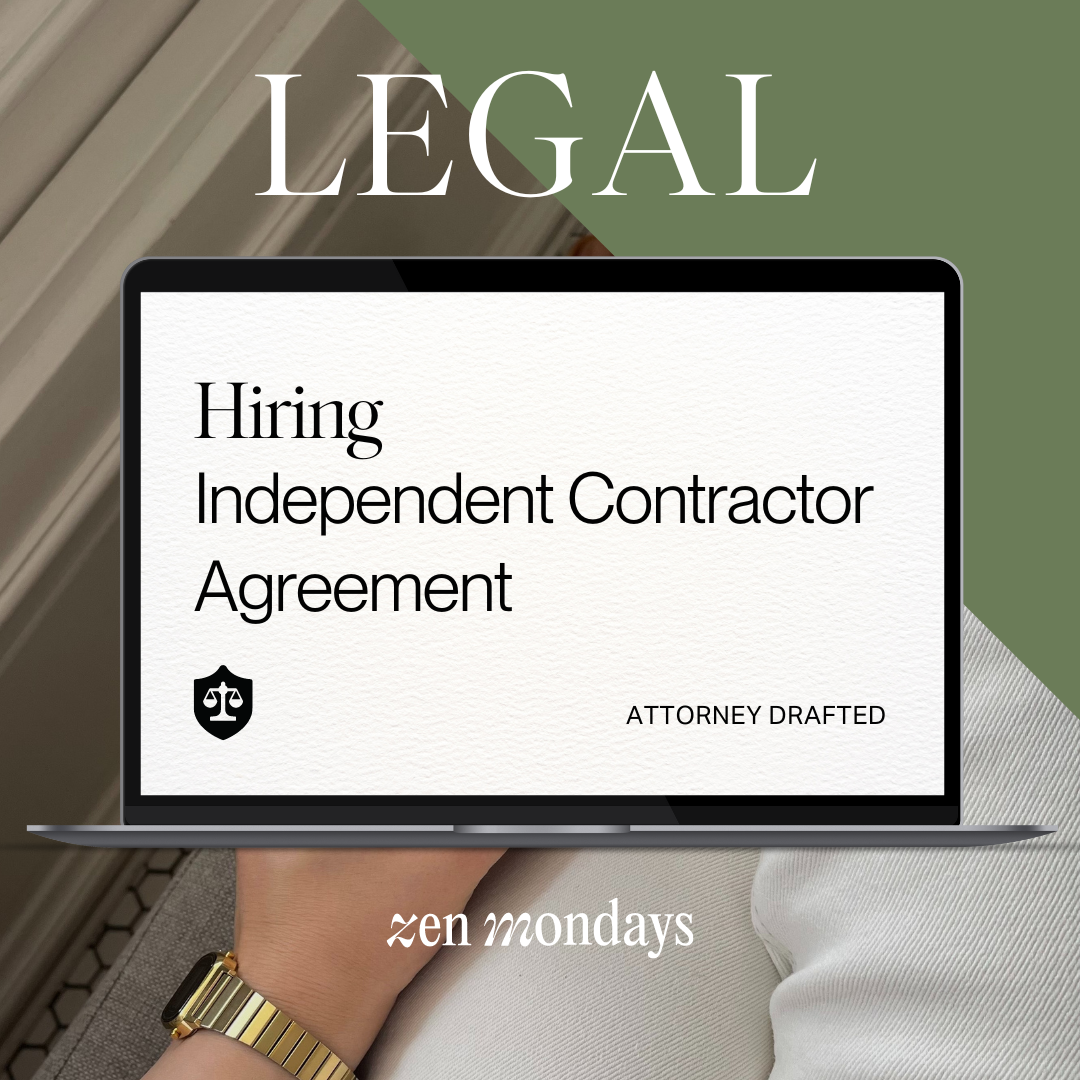 Zen Mondays — Hiring Legal Toolkit