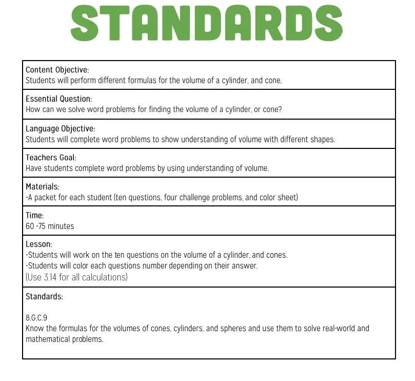 Linear Functions with Tables and Graphs — EASY AS PI LEARNING