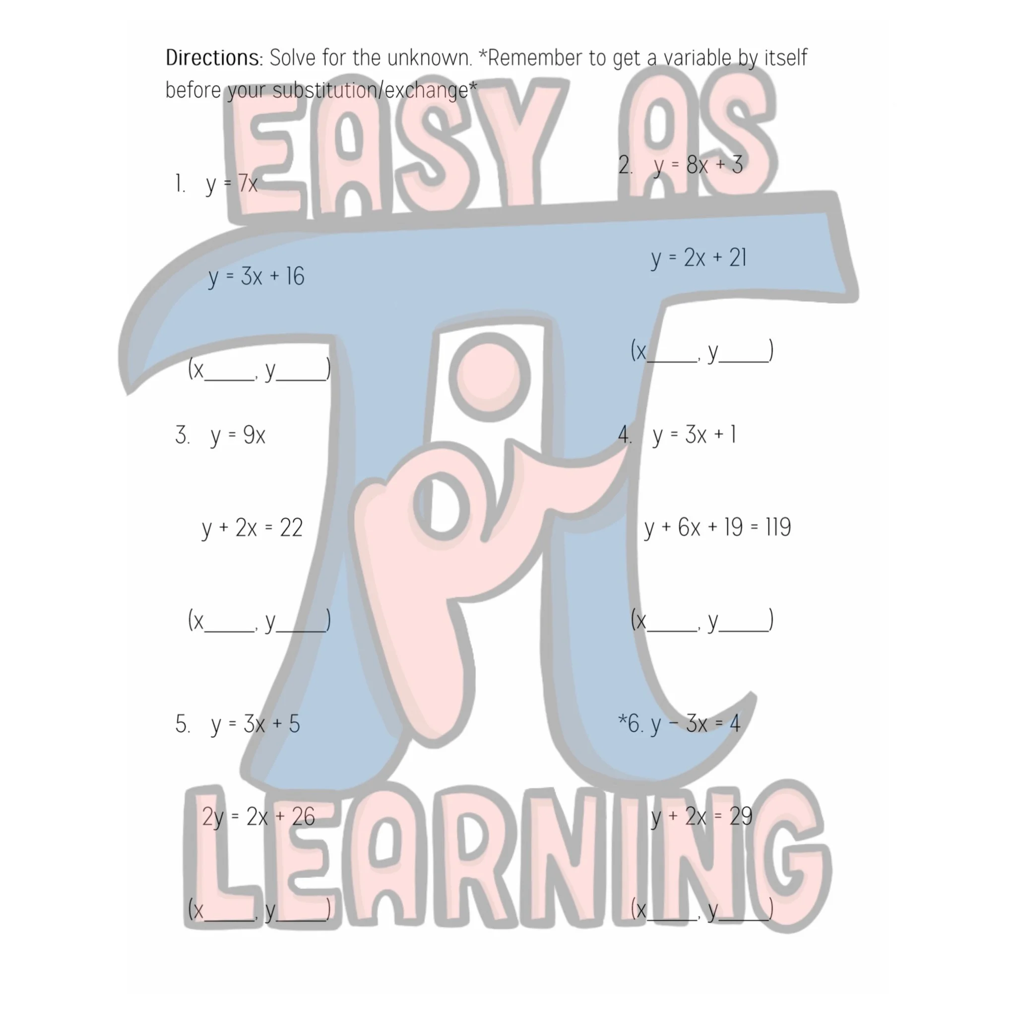 Solving Equations with Greek Mythology — EASY AS PI LEARNING