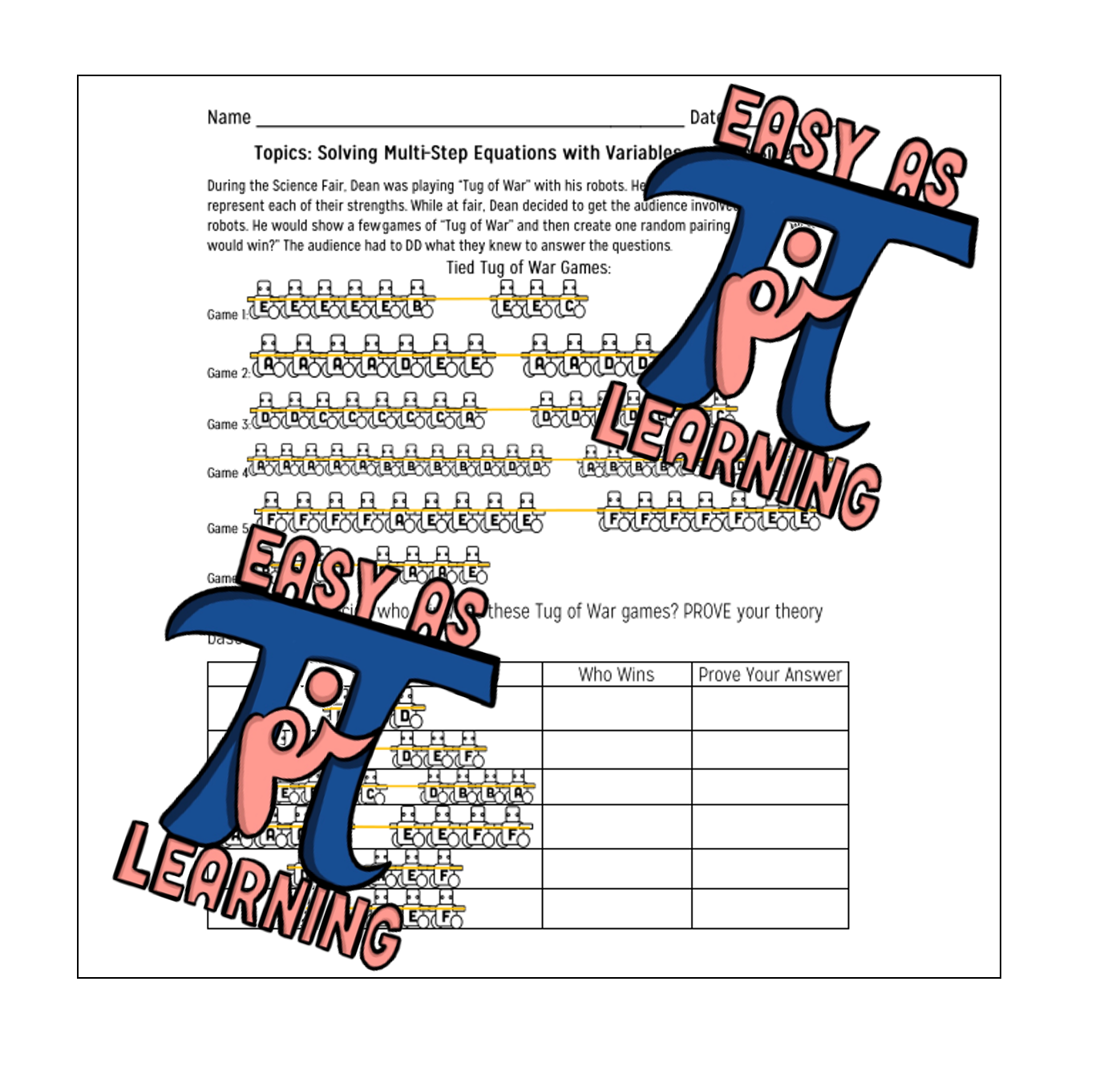 Scientific Notation- Addition and Subtraction — EASY AS PI LEARNING