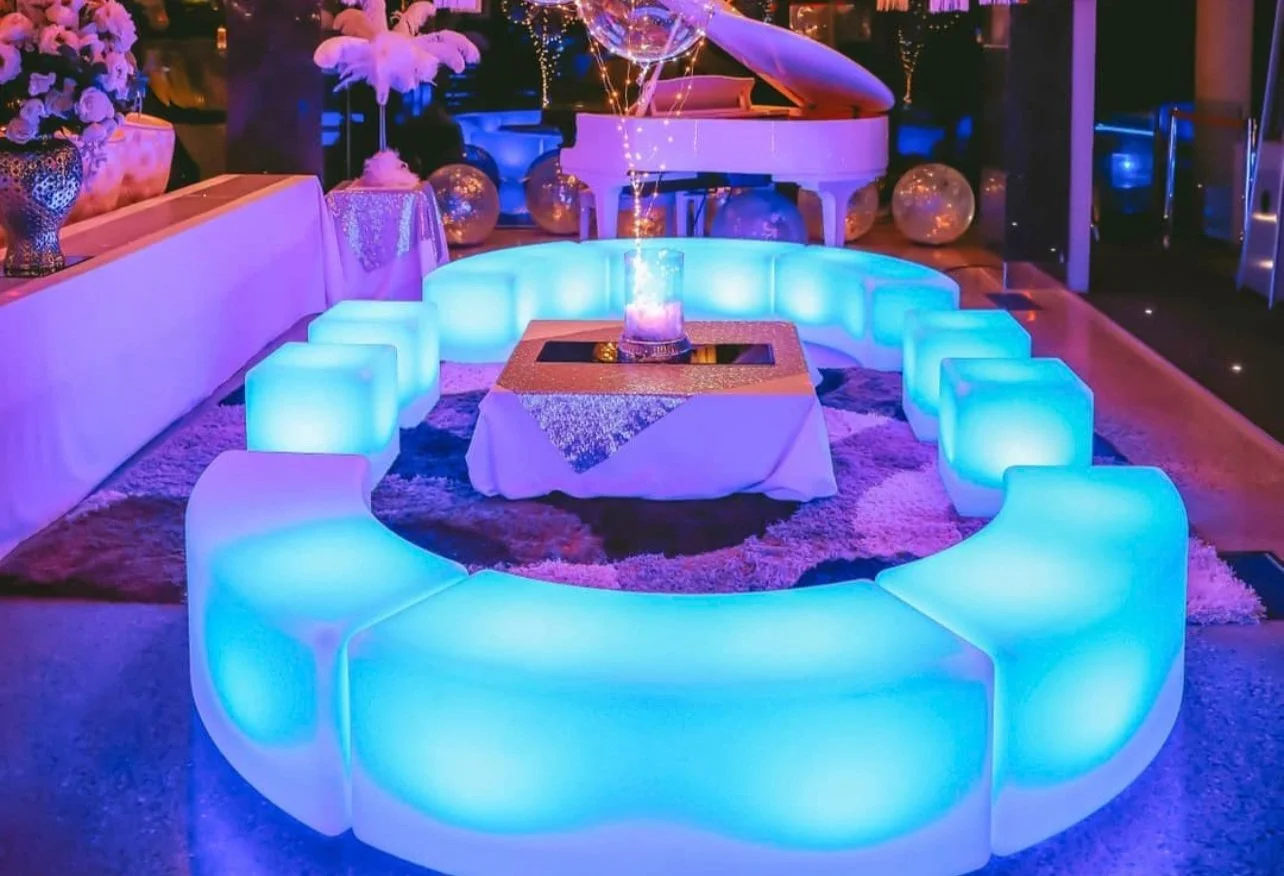 LED Furniture Rentals — Good Vibes Party Rentals