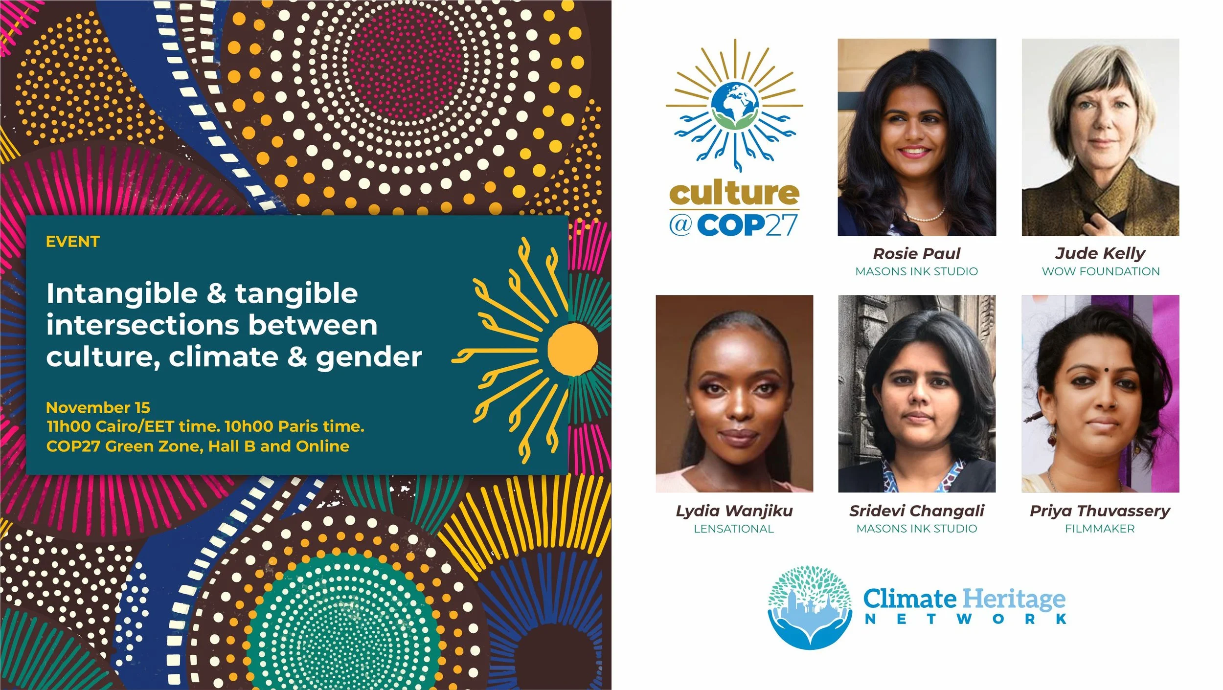 COP27 Events — Climate Heritage Network