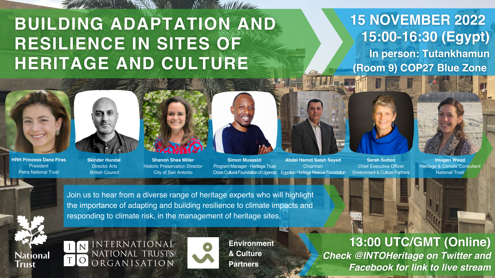 Building adaptation and resilience in sites of heritage and culture ...