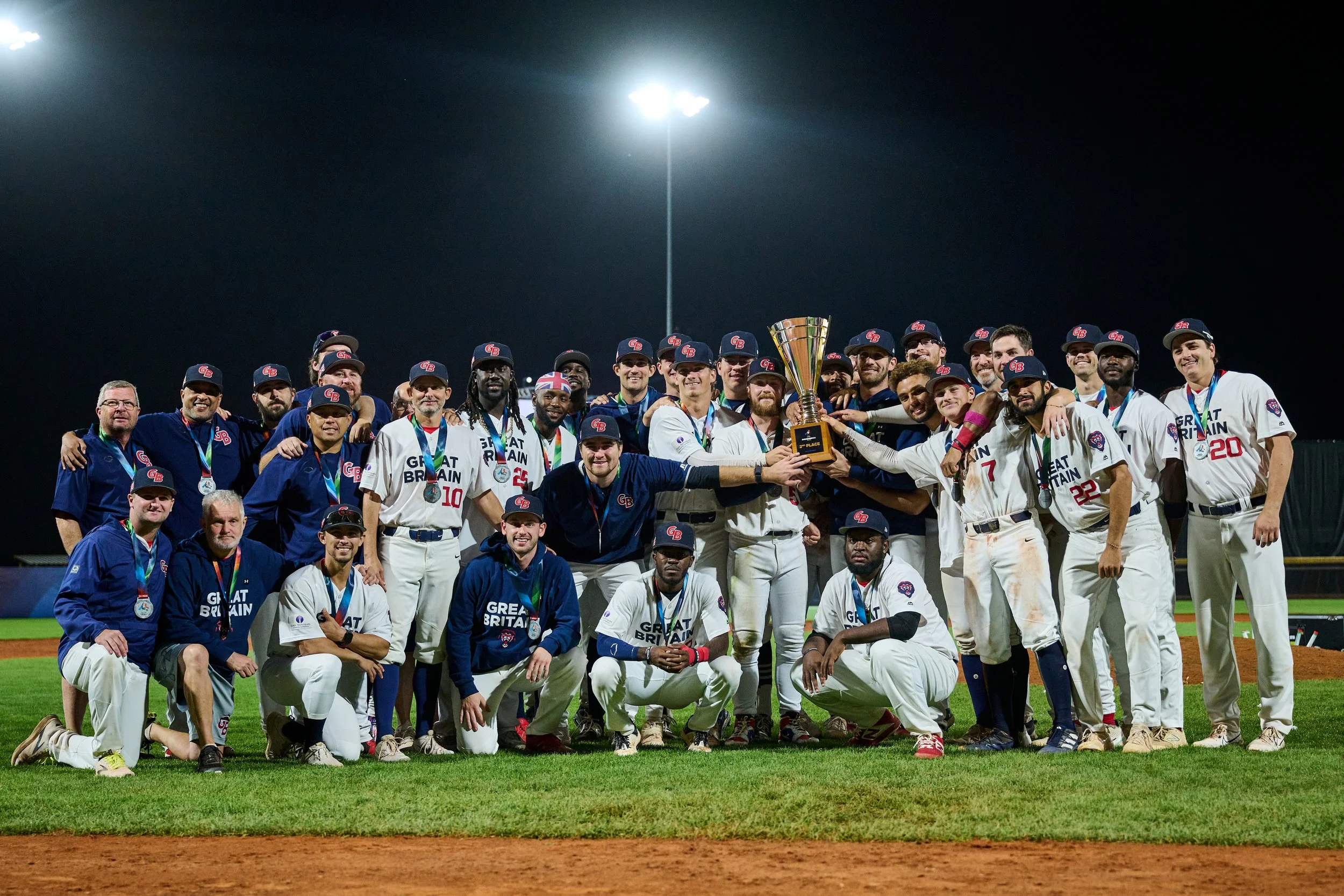 Great Britain Wins Silver Medal At 2023 European Baseball Championship ...