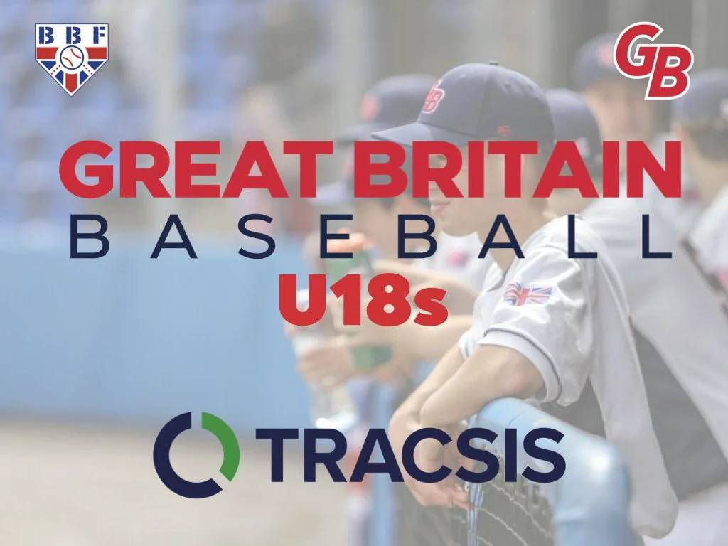 TRACSIS to support GB Baseball U18s in 2024 - British Baseball Federation
