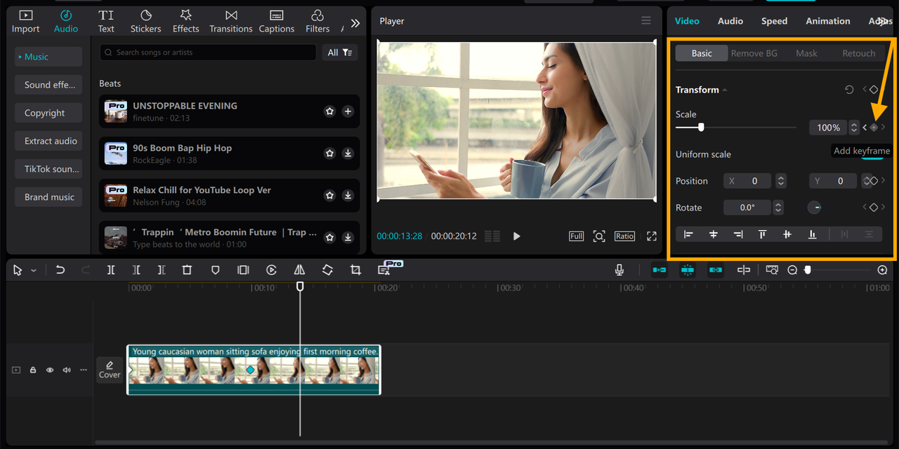 Master CapCut PC Keyframe Animation: Create Dynamic Social Media Posts in 5 Steps