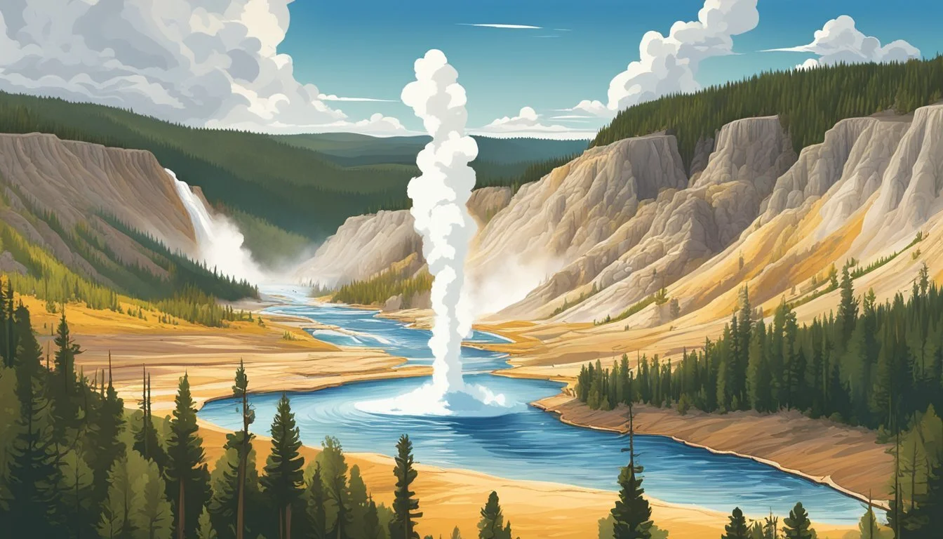 Yellowstone Show Map: Essential Guide to Exploring America's First ...