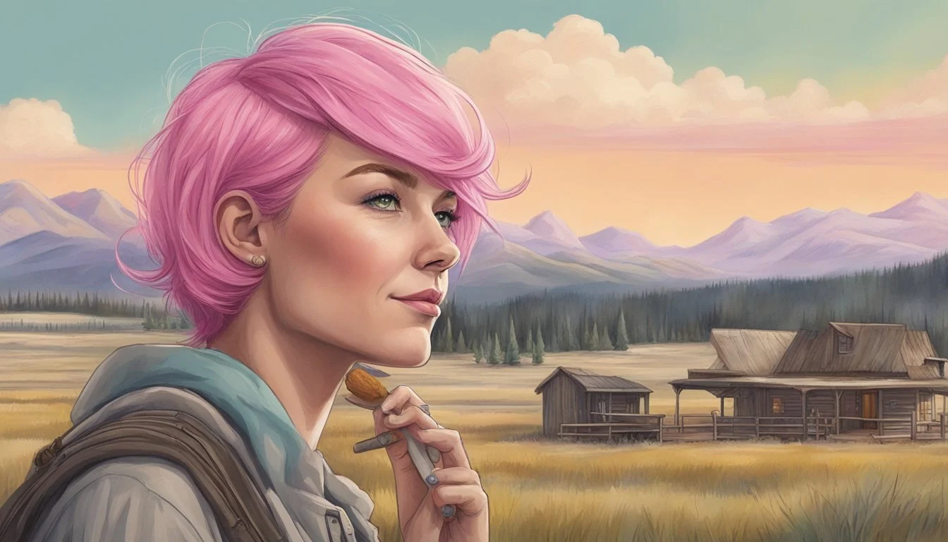 Jennifer Landon as Teeter: How Yellowstone's Pink-Haired Ranch Hand ...