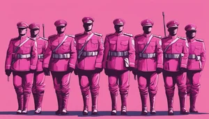 Understanding the Pink Soldiers' Hierarchy: Power Dynamics in Squid ...