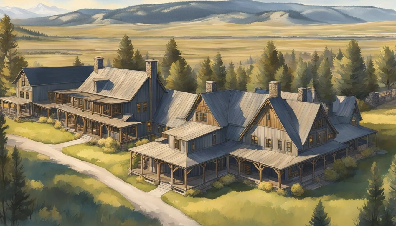 Taylor Sheridan's 6666 Ranch vs Yellowstone's Dutton Ranch: Inside the ...