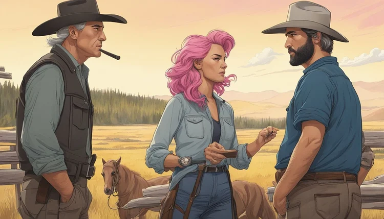 Jennifer Landon as Teeter: How Yellowstone's Pink-Haired Ranch Hand ...