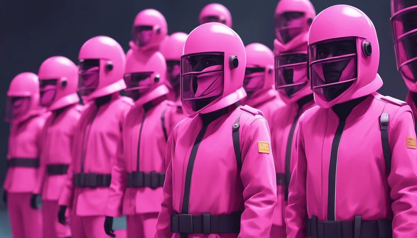 Understanding the Pink Soldiers' Hierarchy: Power Dynamics in Squid ...