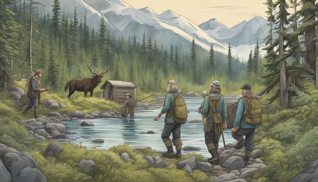 Foraging and Hunting on Alaskan Bush People: Wilderness Survival Skills