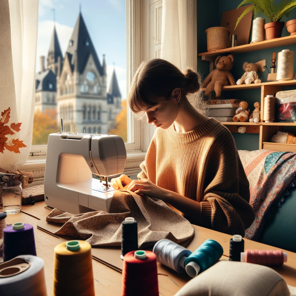 Sewing, learn to sew, part-time, hobby, classes, sketching, draping ...