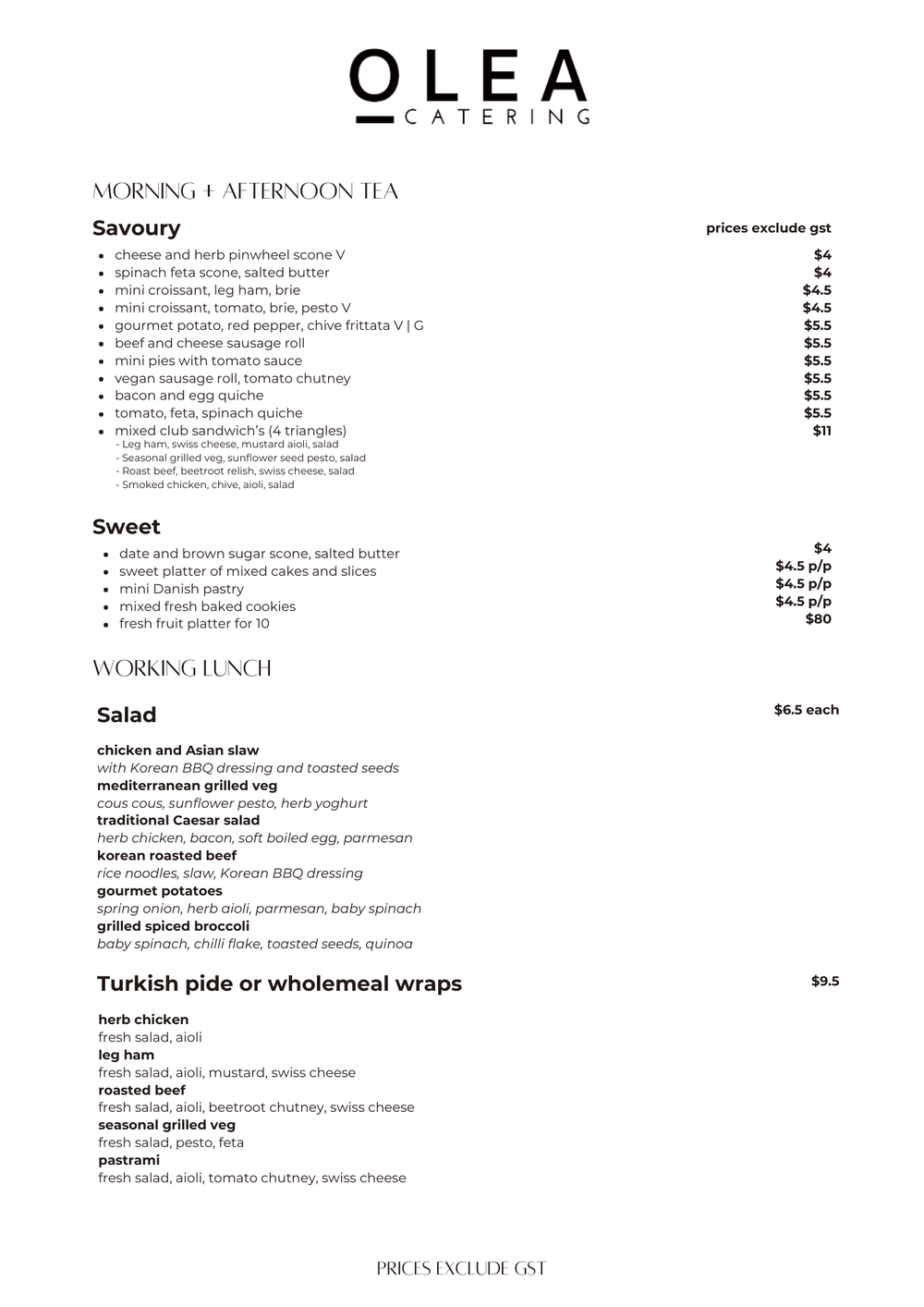 Olea Cafe & Eatery