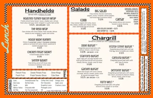 Menu — The Dixie Grill