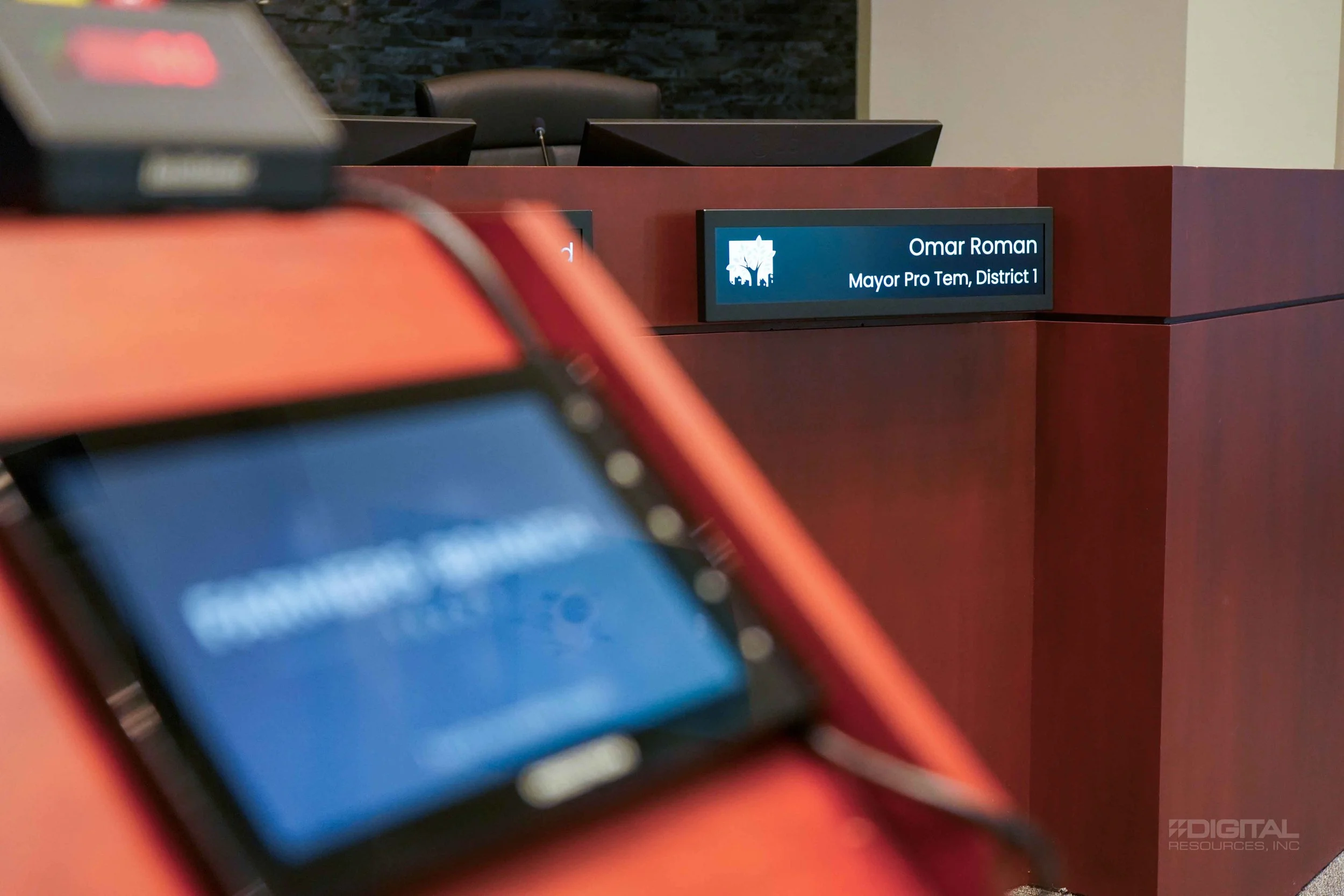 Farmers Branch Transforms Meetings with Bluefin Digital Nameplates ...