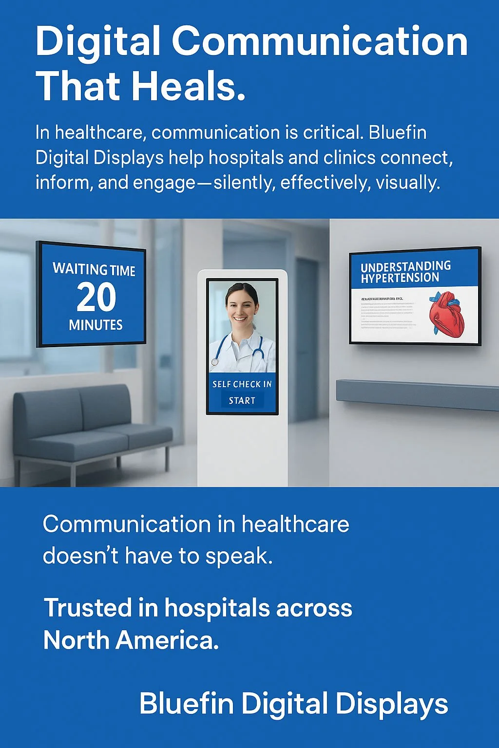 Patient Room Signage Solution in an Ontario Hospital | Bluefin Case Study