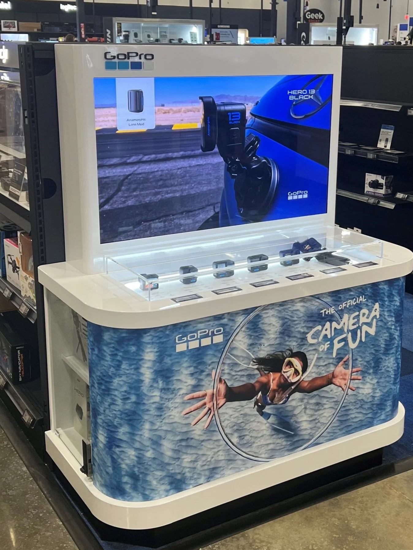 GoPro Inspires adventure Through Digital Displays