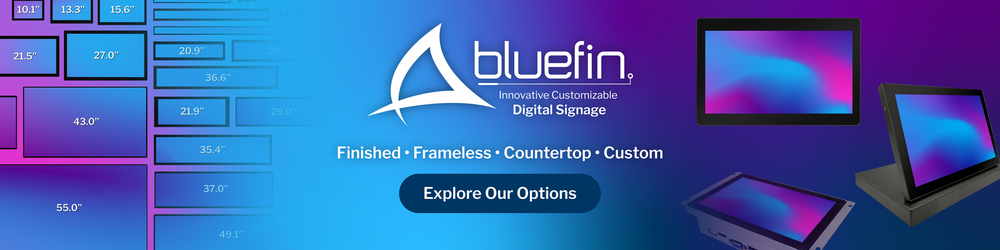Custom Digital Display | Signage | The Bluefin