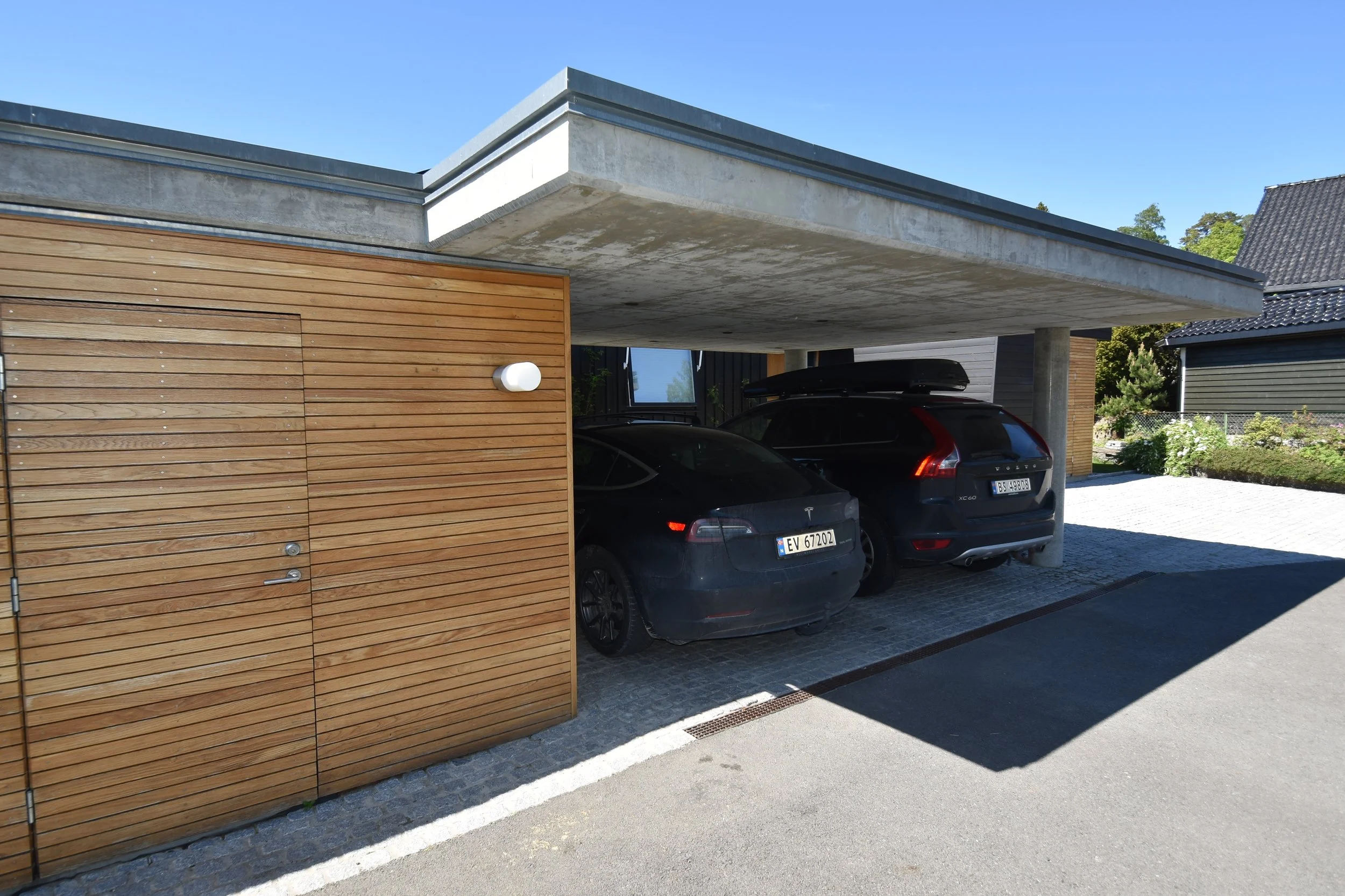 Carporter og garasjer — PML Arkitektur as
