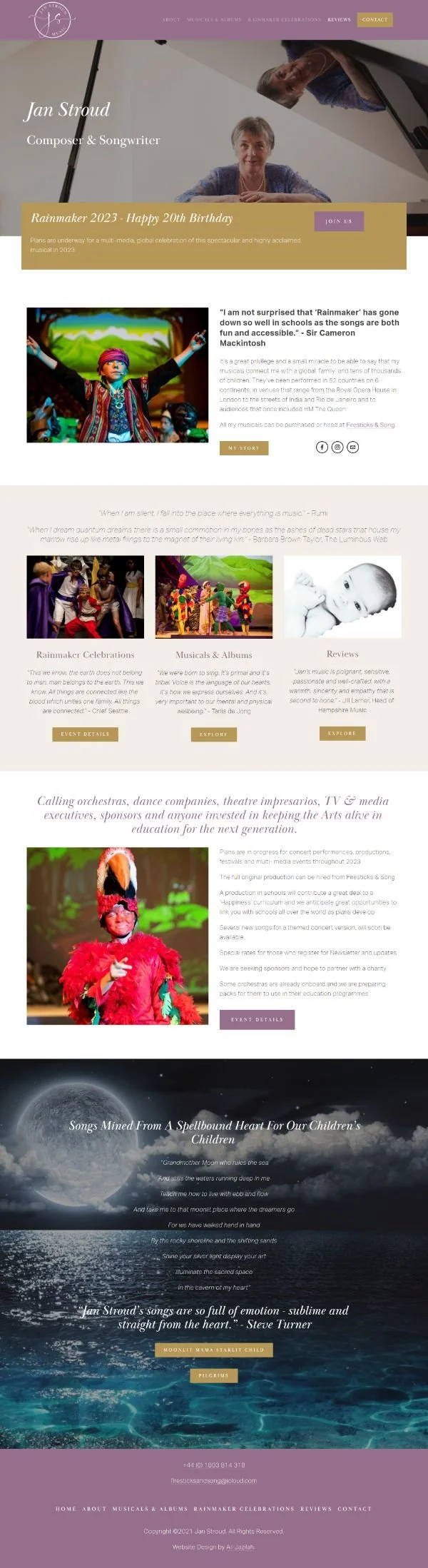 Website Design Portfolio — Ali Jazilah | Squarespace Web Designer ...