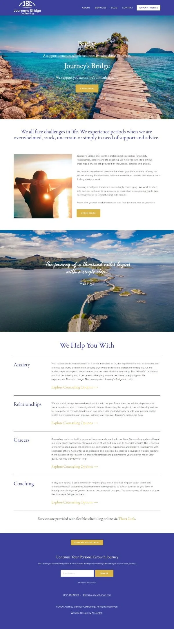 Website Design Portfolio — Ali Jazilah | Squarespace Web Designer ...