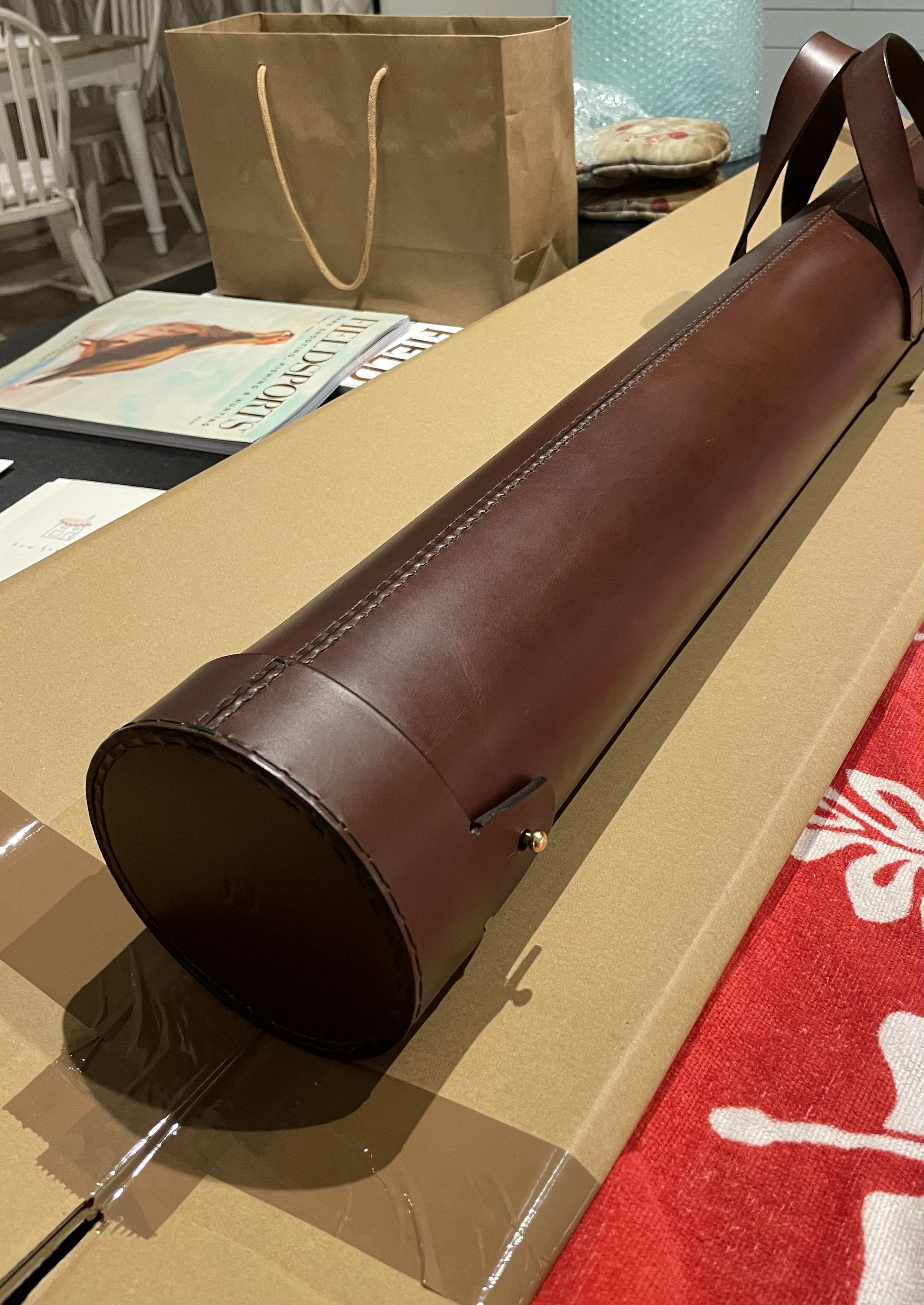 Leather Fishing Rod Tubes — Peche Leather