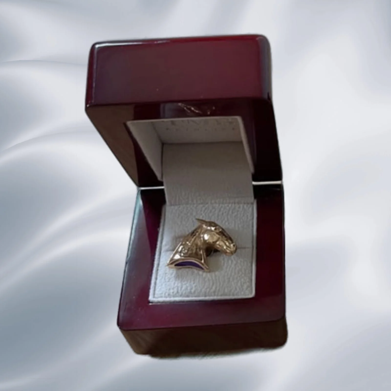 Limited Edition and Unique Pin Badge (Polished) — The War Horse Memorial