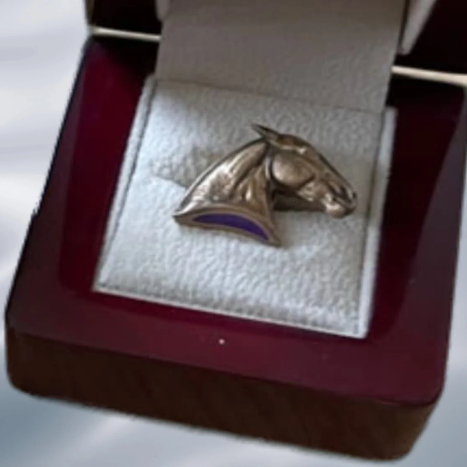 Limited Edition and Unique Pin Badge (Polished) — The War Horse Memorial