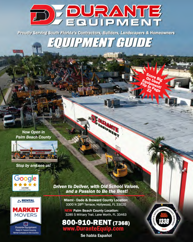 Equipment Guide | Durante Equipment