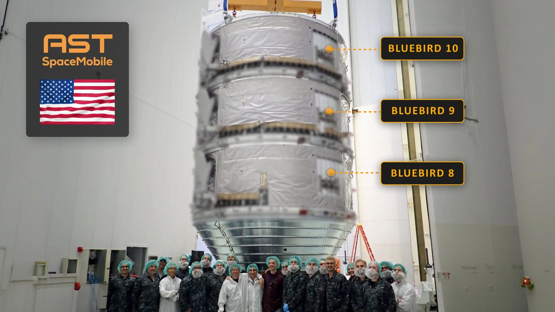 AST SpaceMobile Announces Launch Date for BlueBird Satellites 8, 9, and ...