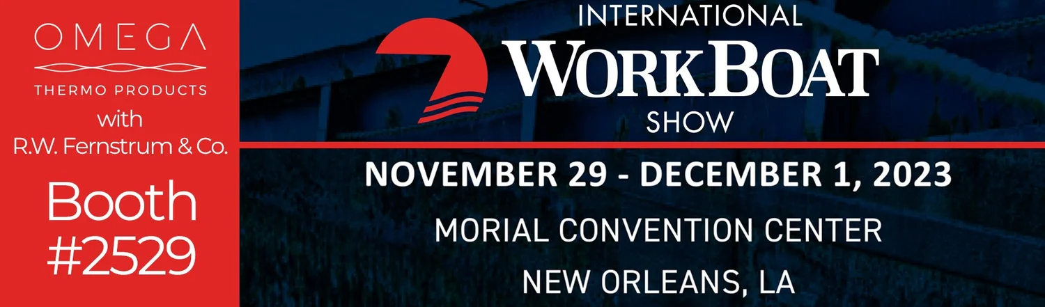 Visit us at the 2023 International Workboat Show! — Omega Thermo Products