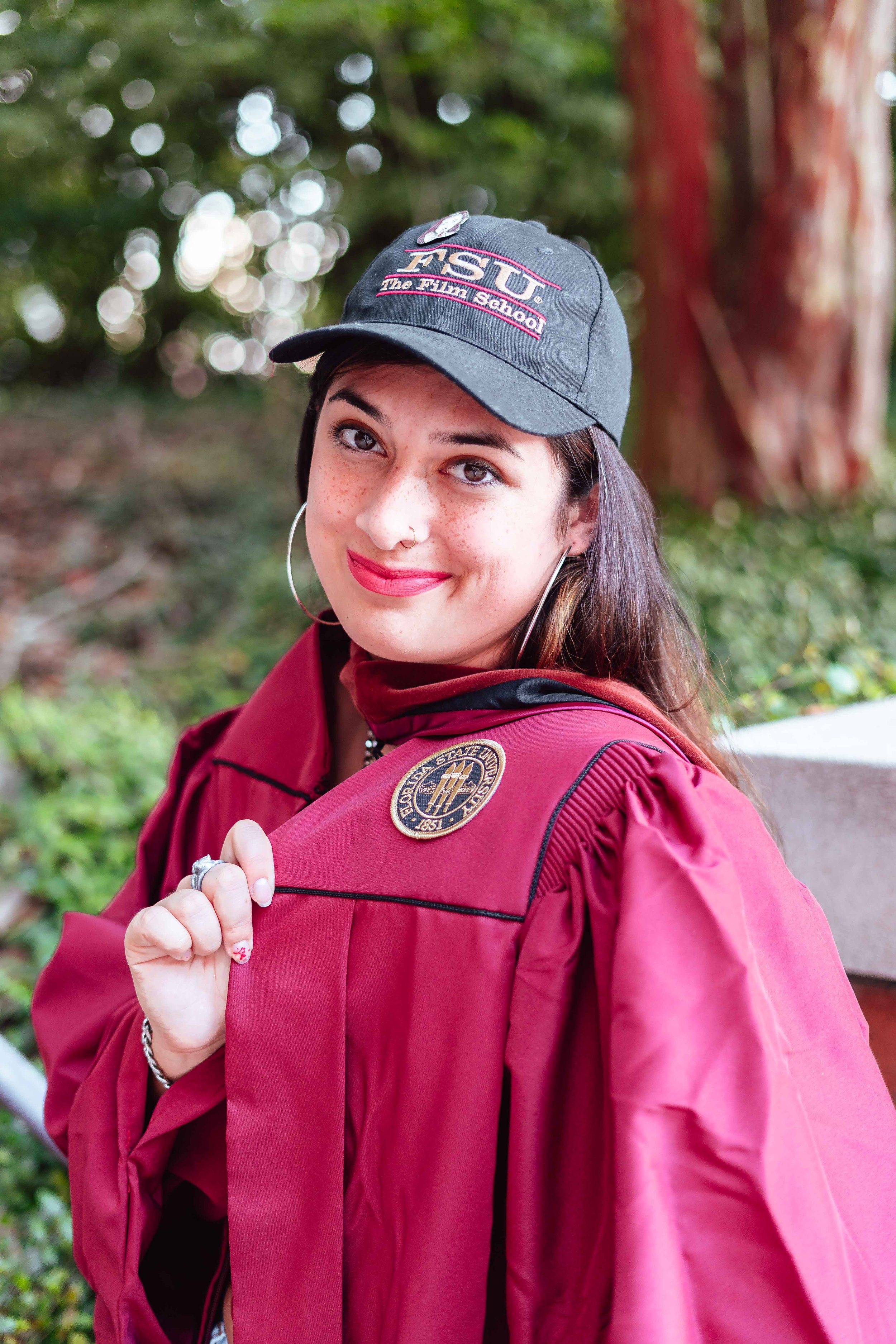 FSU Film School Graduation Photography | Madeleine — Derek Drapeau