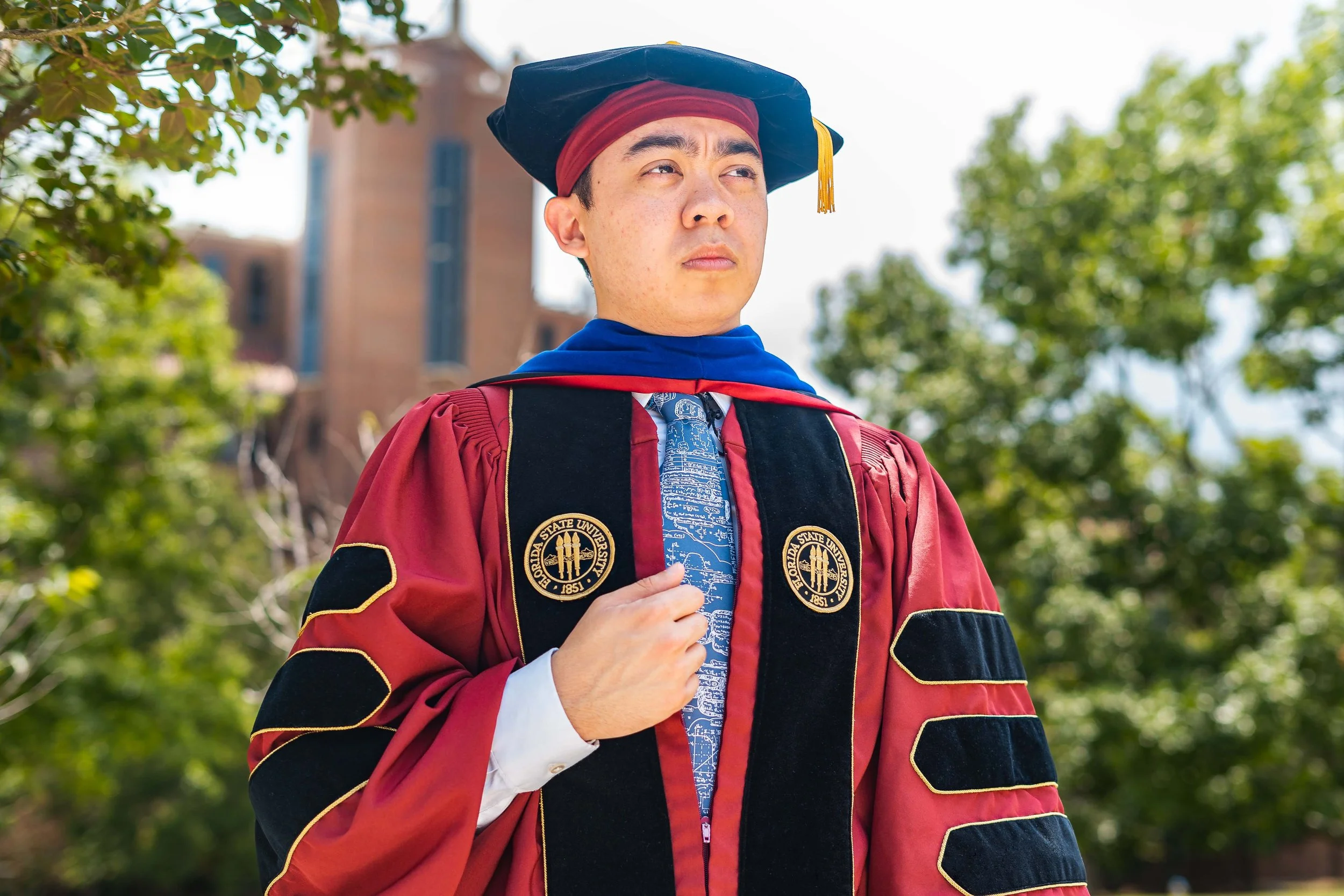 FSU Cap & Gown Photography: Brad — Derek Drapeau