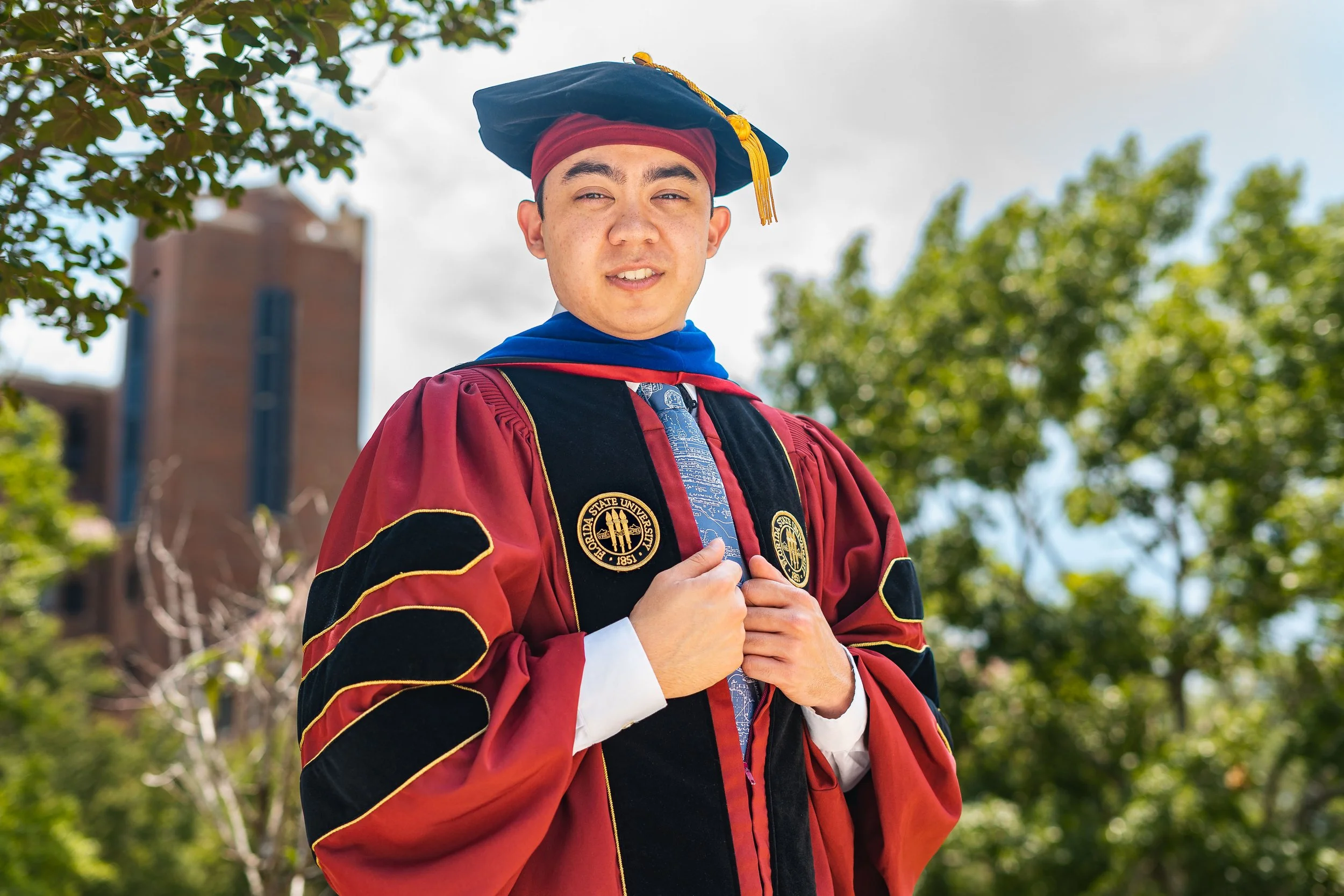 FSU Cap & Gown Photography: Brad — Derek Drapeau
