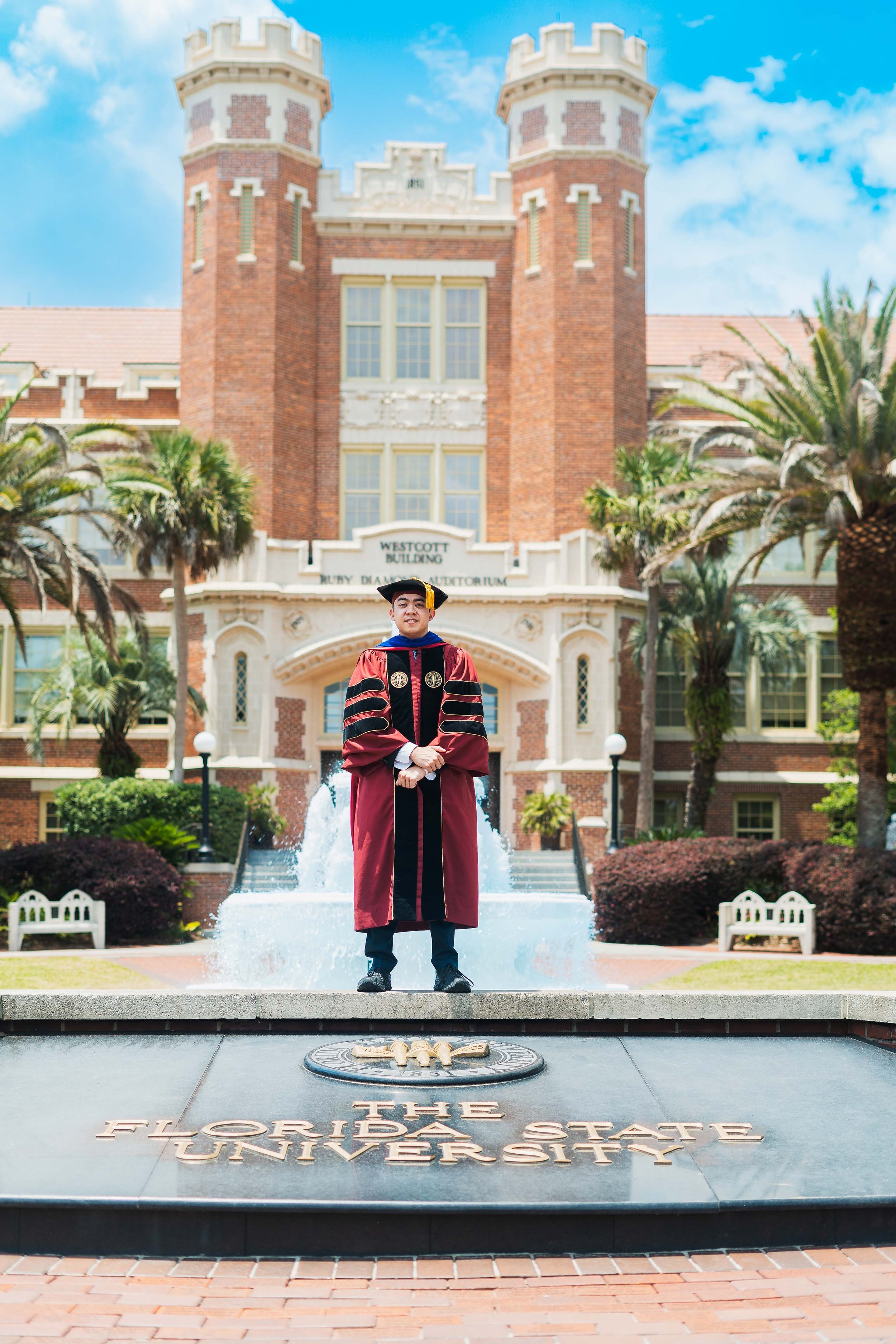 FSU Cap & Gown Photography: Brad — Derek Drapeau